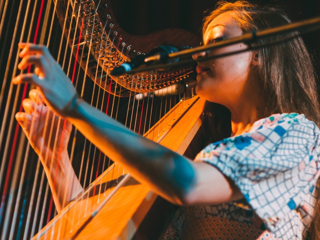 La harpe - Instrument traditionnel en Irlande • Guide Irlande.com