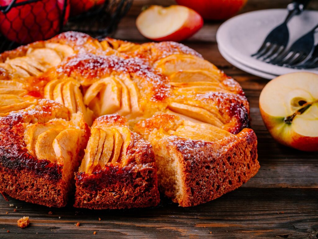 Irish Apple Cake - Gâteau irlandais • Guide-Irlande.com