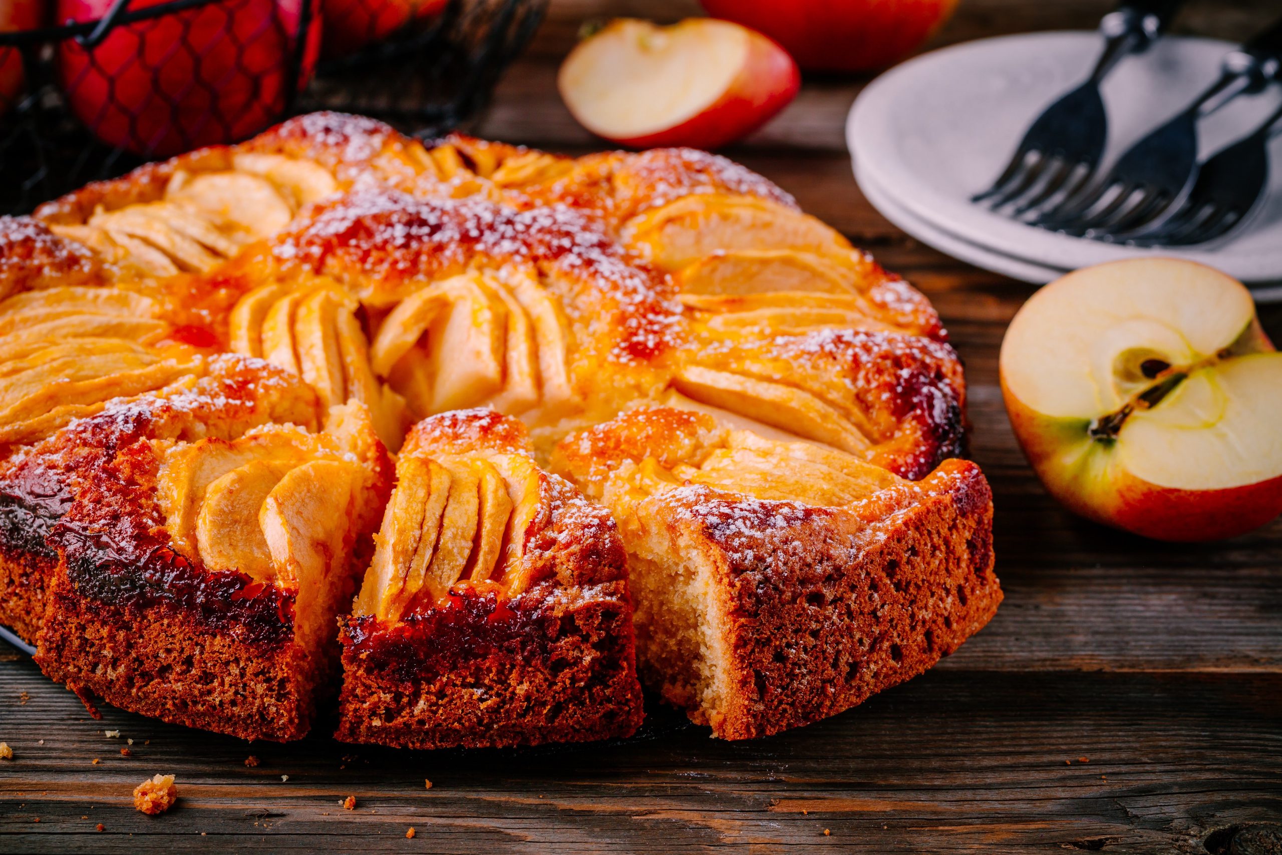 Irish Apple Cake - Gâteau irlandais • Guide Irlande.com