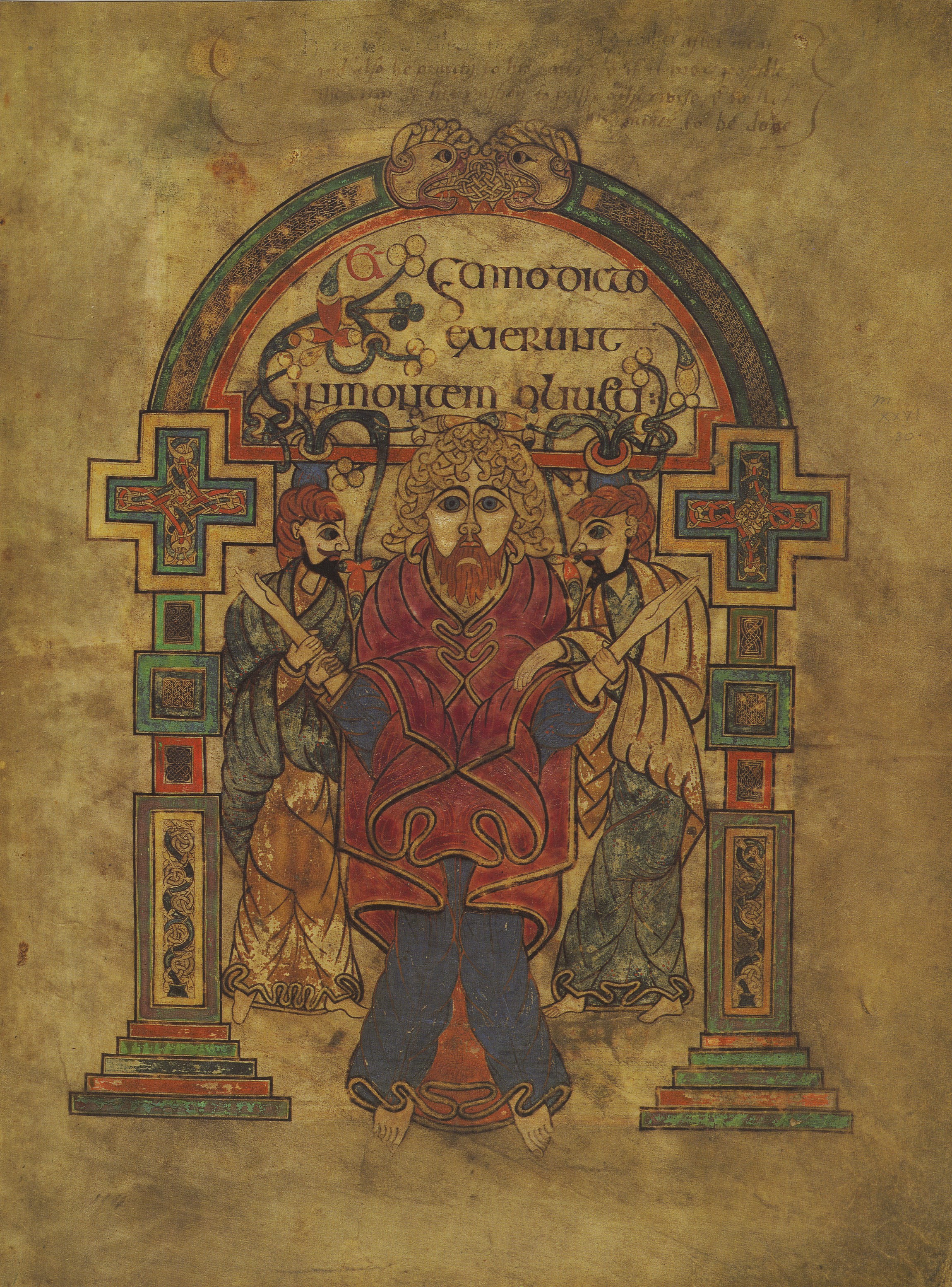 Le Book of Kells - Manuscrit médiéval - Guide Irlande.com