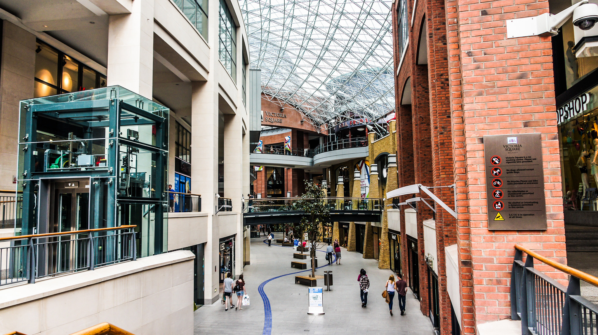 Victoria Square - Cenrte commercial à Belfast | Guide Irlande.com