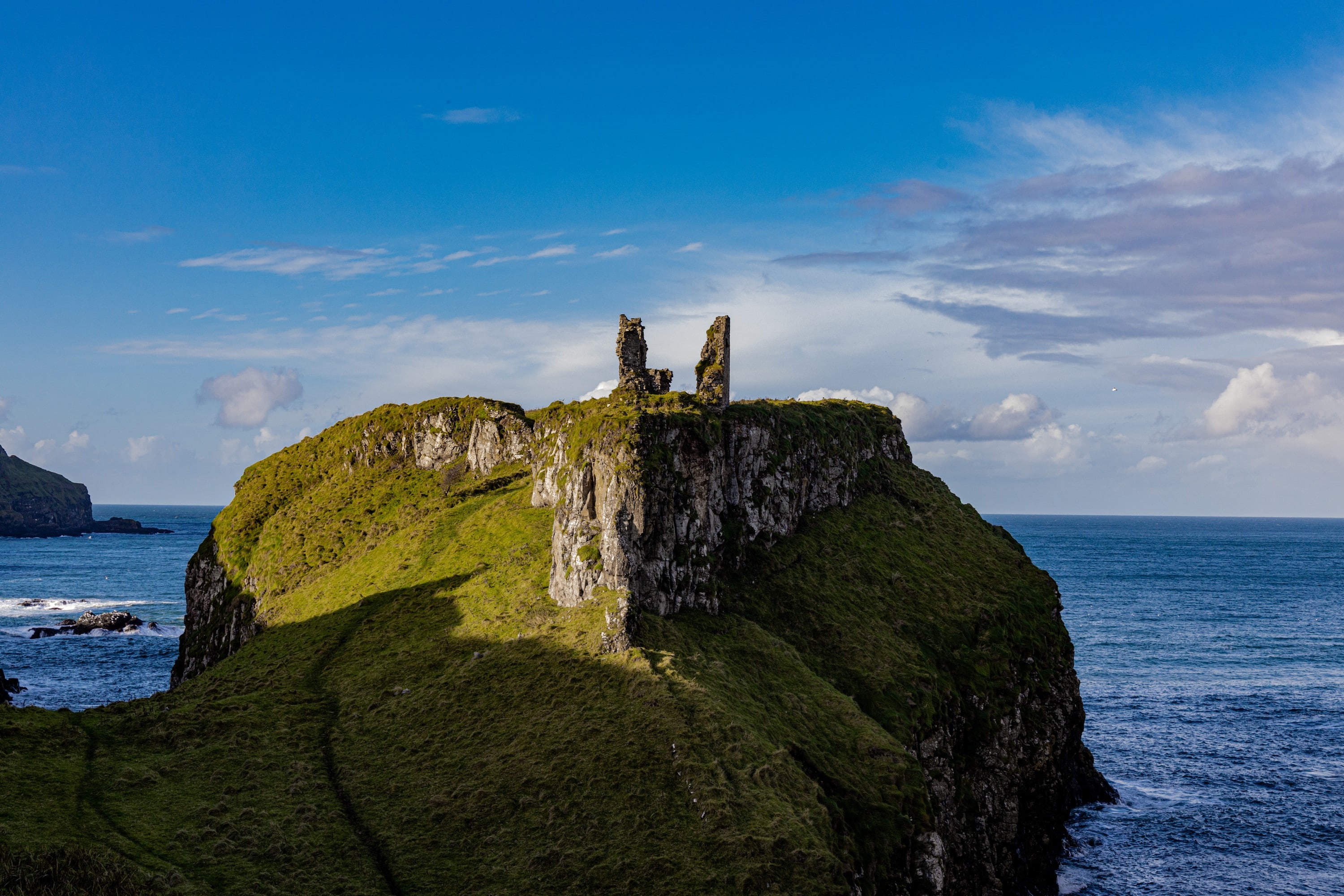 Le Dunseverick Castle - Château en ruines • Guide Irlande.com