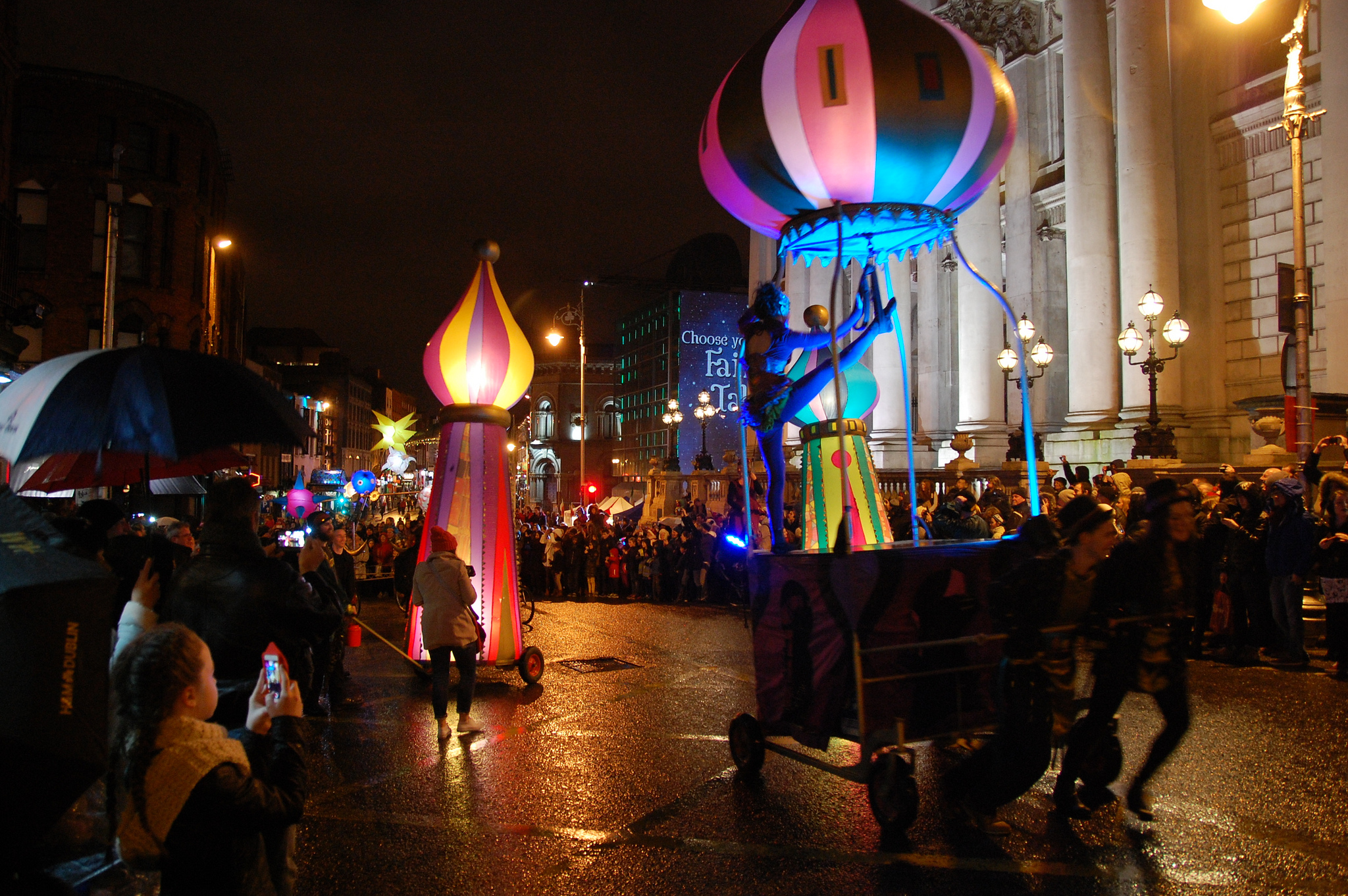 Le Procession of Light de Dublin • Guide Irlande.com