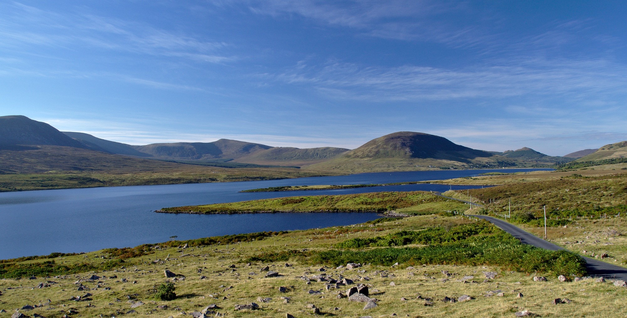 Le Lough Feeagh - Lac irlandais • Guide Irlande.com