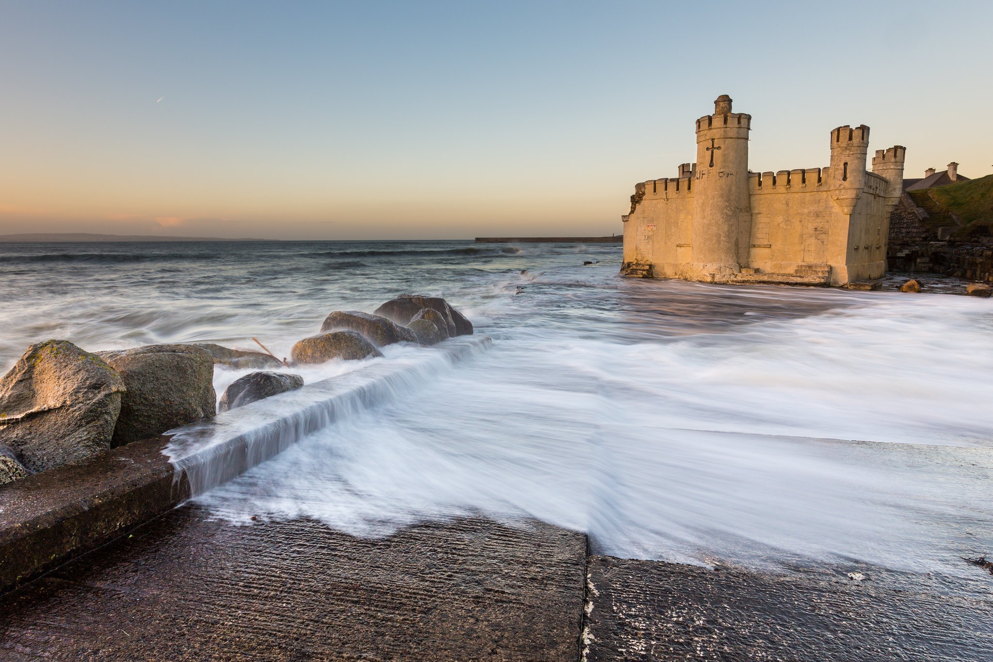 Enniscrone Cliffs Bath - Thermes irlandais | Guide Irlande.com
