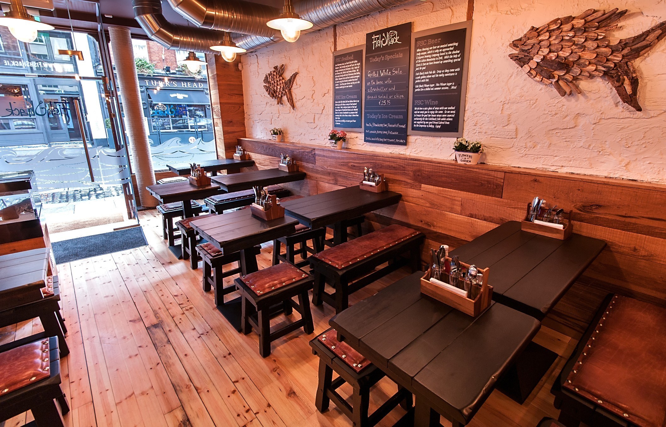 Le Fish Shack Cafe - Restaurant de Temple Bar à Dublin • Guide Irlande.com