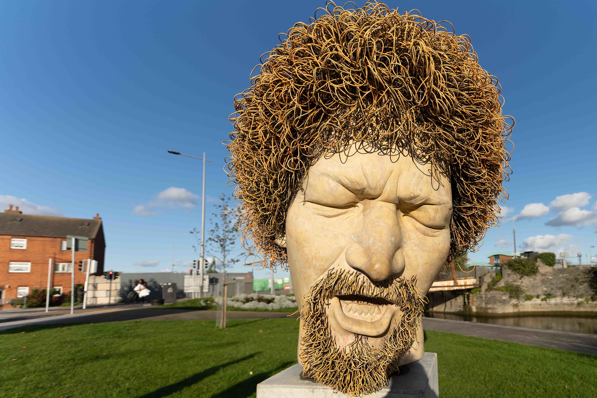 La Luke Kelly statue - Sculpture hommage à Dublin | Guide Irlande.com