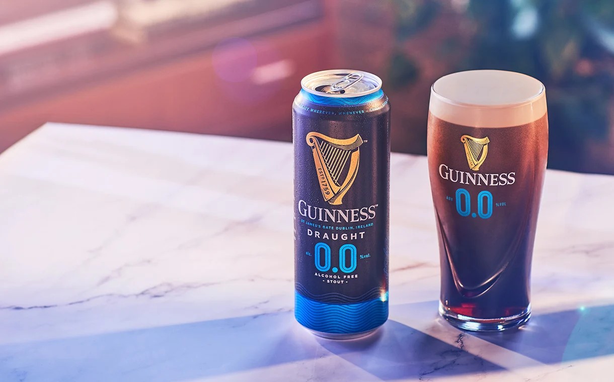 Guinness fait le buzz et lance la Guinness 0.0, une bière sans alcool ...