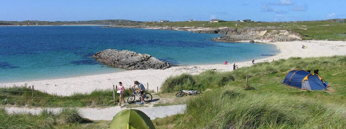 Clifden Eco Beach Camping & Caravanning Park • Guide-Irlande.com