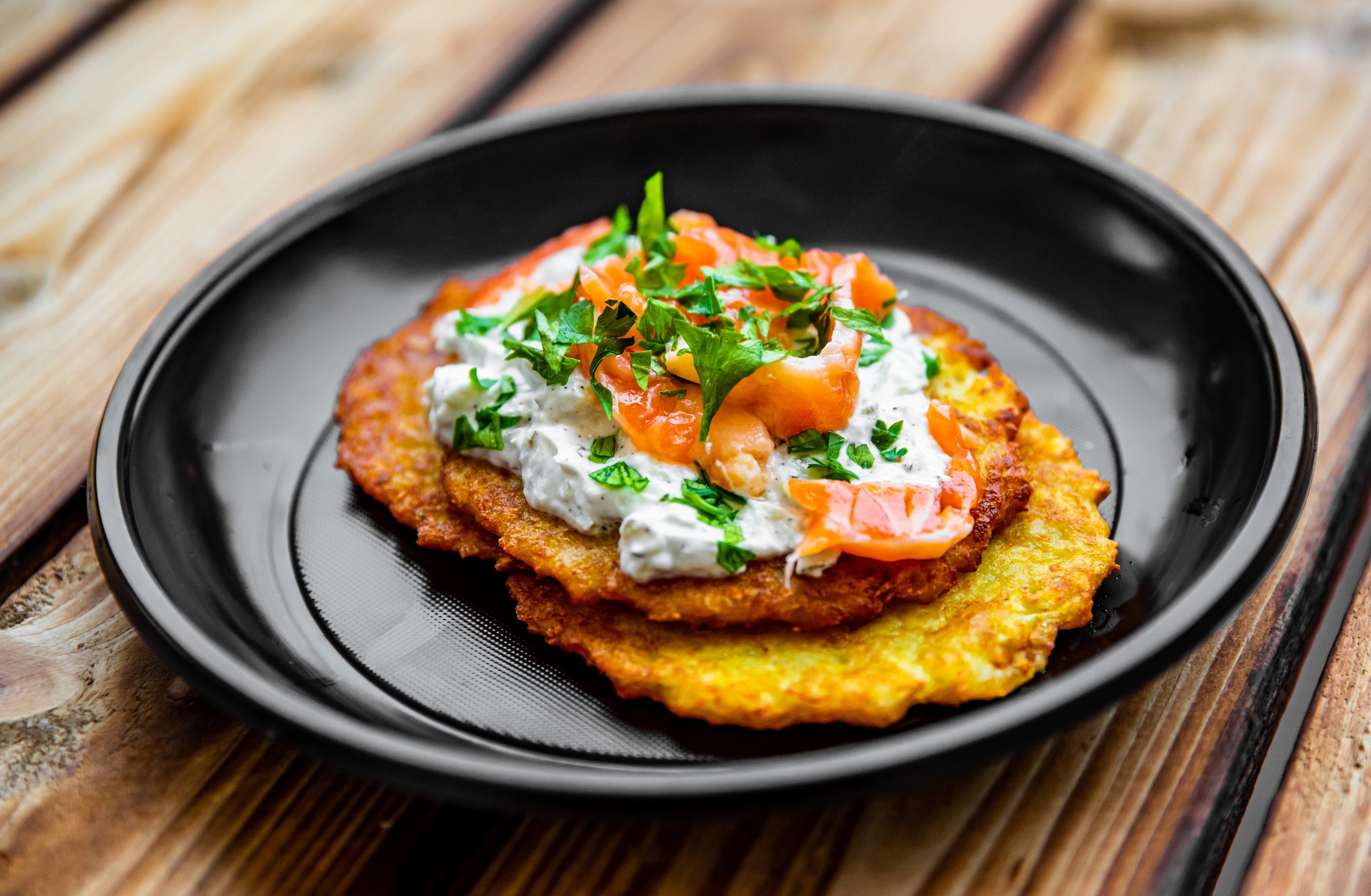 Recette irlandaise: Boxty au saumon fumé • Guide-Irlande.com