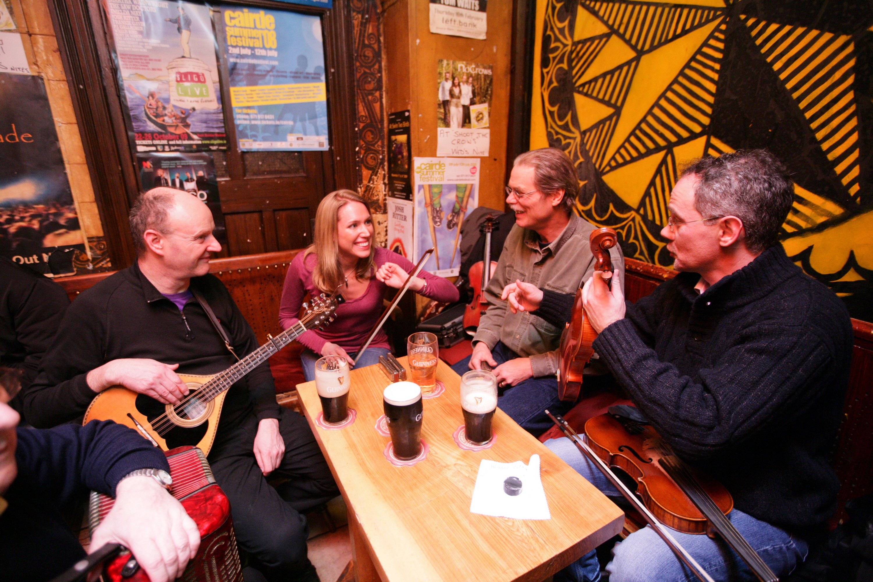 Les sessions de musique irlandaise • Guide Irlande.com