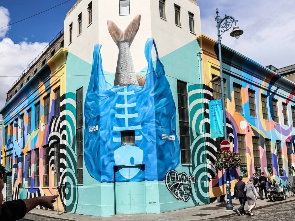 Les fresques murales de Temple Bar • Guide-Irlande.com