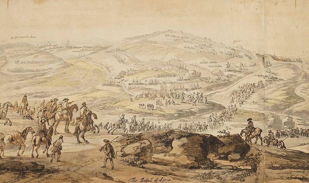 La Bataille d'Aughrim (1691) en Irlande • Guide-Irlande.com