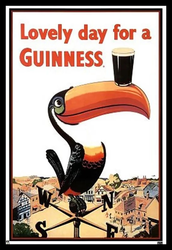 Le toucan Guinness - Plus qu'un symbole • Guide Irlande.com