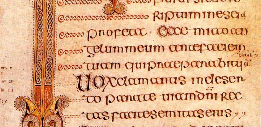 Le Livre de Durrow - Manuscrit médiéval irlandais • Guide-Irlande.com