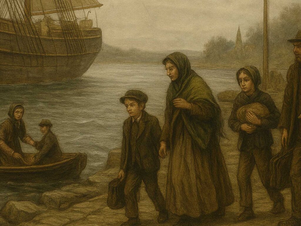 L’émigration irlandaise au Canada • Guide-Irlande.com